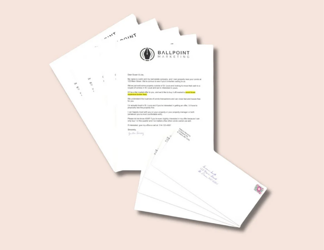 Professional Commercial Letter – Ballpoint Marketing