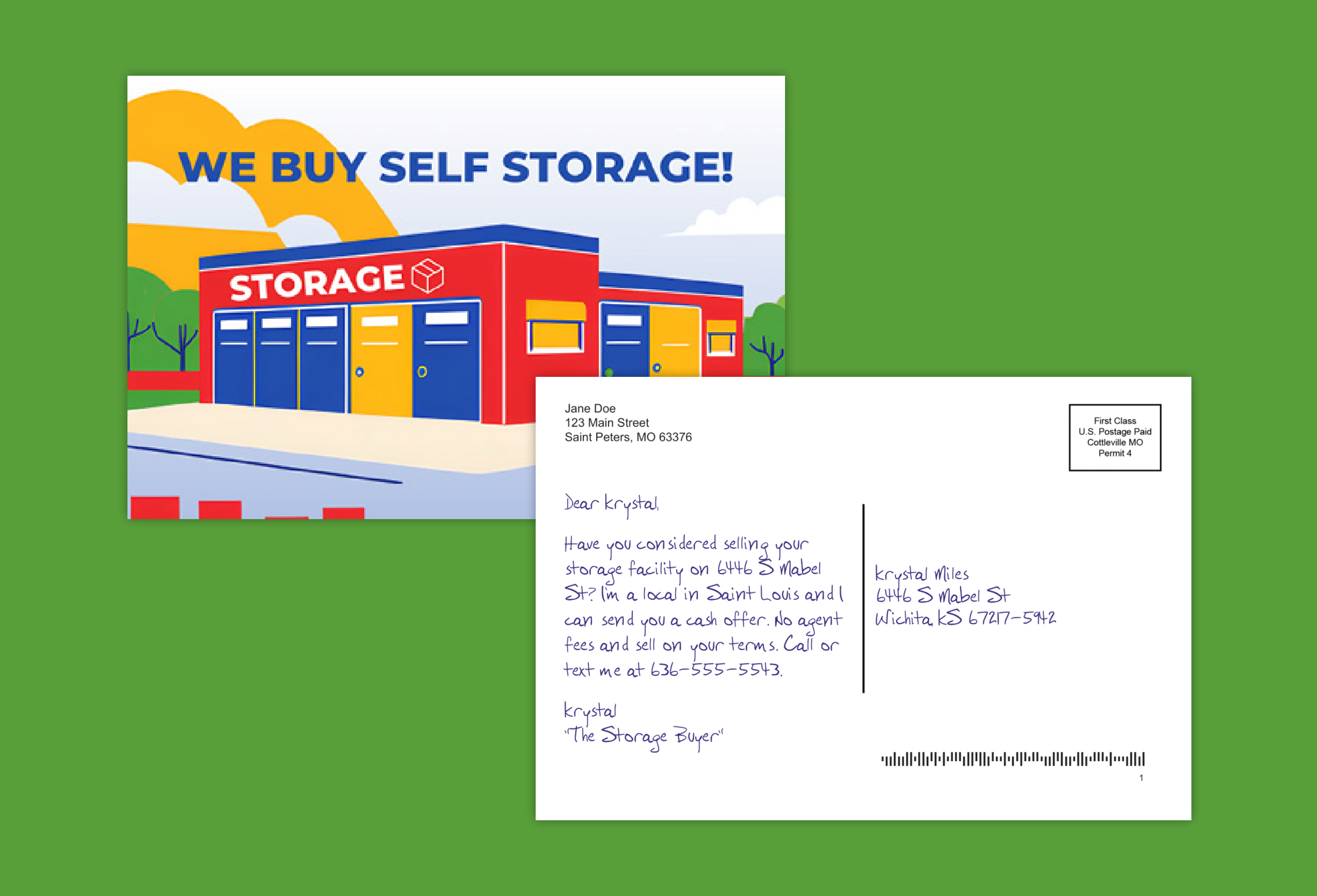 Asset Postcard - Self Storage – Ballpoint Marketing