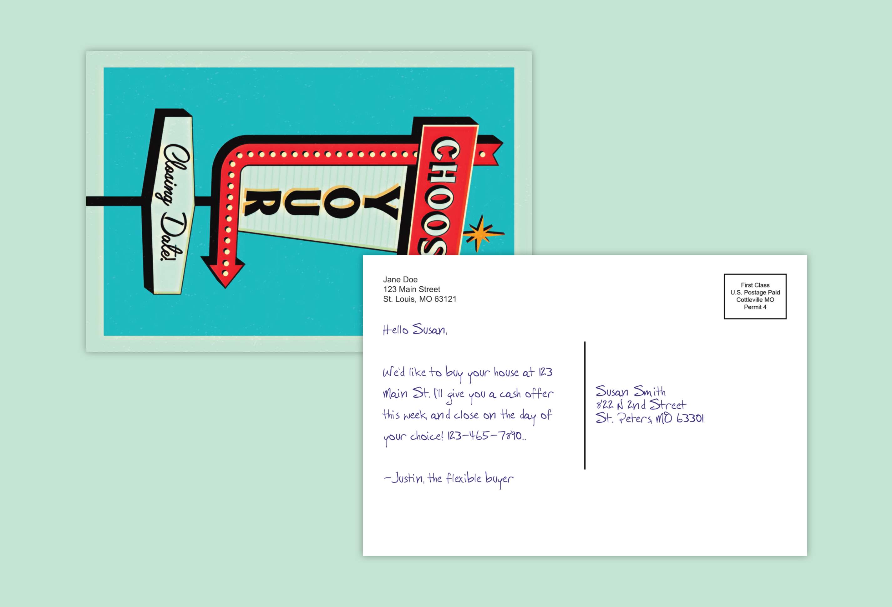 Americana Postcards - Choose Your Closing Date – Ballpoint Marketing